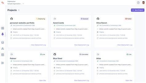 Custom Domain Contentstack