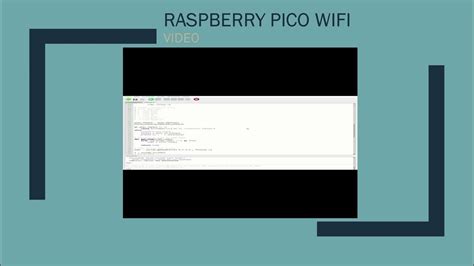 Primer Uso De Raspberry Pi Pico Wifi Con Micropython Youtube