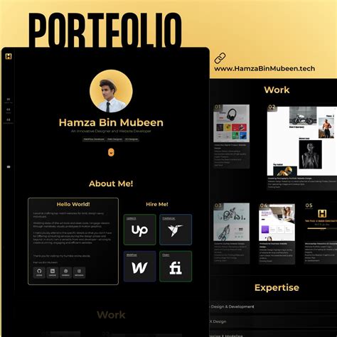 Hamza Bin Mubeen On Linkedin Webdevelopment Portfoliodesign