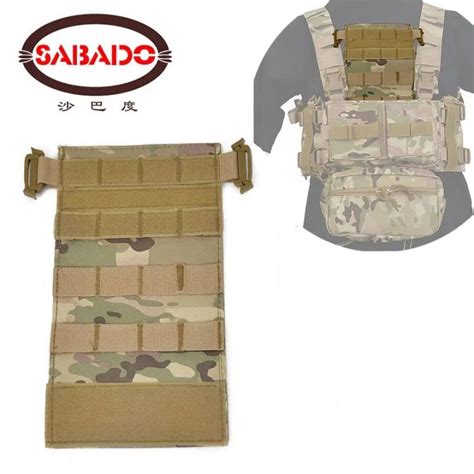 Tactical Front Panel Molle Vest Chest Rig Platform Modular For Mk3 Mk4