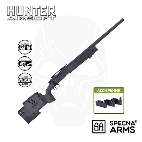 Rifle Sniper Airsoft M Sa S Core S Series Black Specna Arms Hunter Airsoft