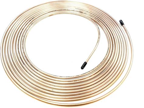Amazon The Stop Shop Ft Roll Coil Of Wall Copper Nickel Brake Line Tubing