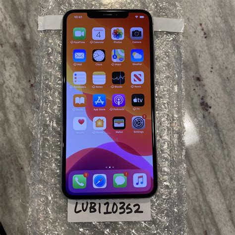 Apple IPhone 11 Pro Max Verizon Silver 512GB A2161 LUBI10352