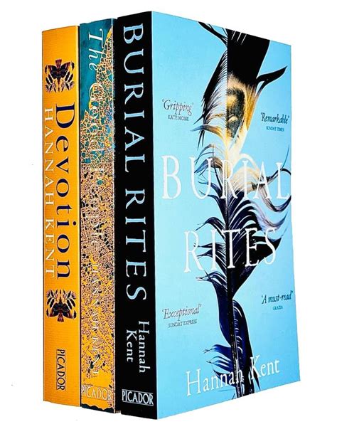 Hannah Kent 3 Books Collection Set (Devotion, Burial Rites, The Good ...