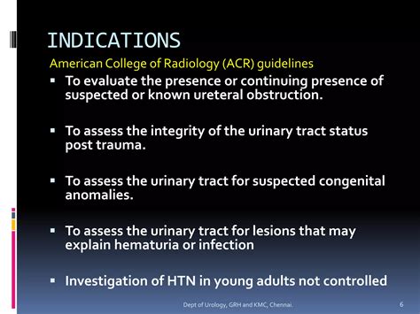 Intravenous Urography 1 Ppt