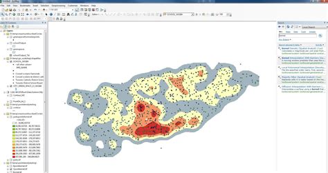 Map And Data Library University Of Toronto ArcMap Kernel Density And