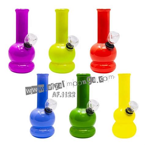 Glass Green Hot Selling Mini Bong For Smoking Size 5 At ₹ 85piece