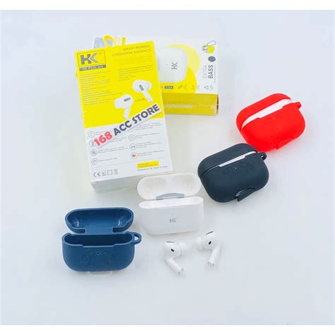 Jual EARPHONE TWS WIRELESS IN EAR EARBUDS HK PODS 3 PODS PRO