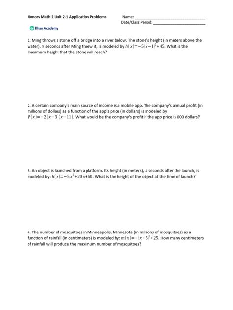 2 1 Application Problems M22021 Pdf