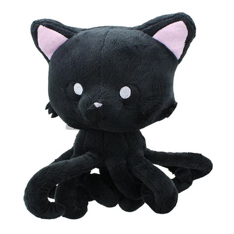 Tentacle Kitty 8 Inch Plush Midnight Black Oriental Trading