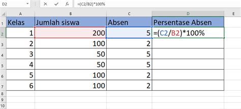 Cara Menghitung Persentase Di Microsoft Excel 2010 Hybrid Co Id