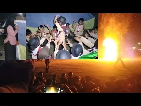 PERSIAPAN PENAMPILAN KREASI SENI API UNGGUN PRAMUKA KEC GEGESIK YouTube