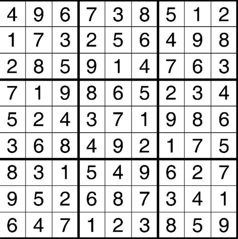 Sudoku Answers November Senior News And Living