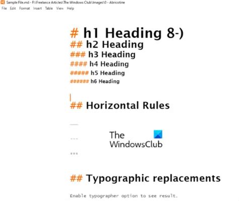 Best Free Markdown Editor Software For Windows