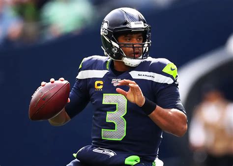Seahawks 50 Seasons Russell Wilson Seattle Seahawks 50 Seasons