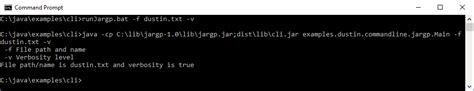 Java Command Line Interfaces Part 16 Jargp Java Code Geeks