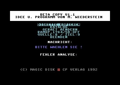CSDb Beta Copy V German By MWS CSDb Beta Copy V German By MWS