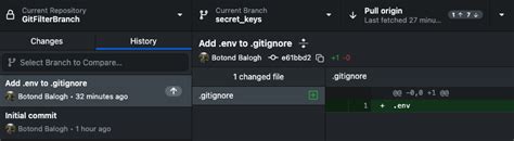 cleaning your git history safely removing sensitive data dev community