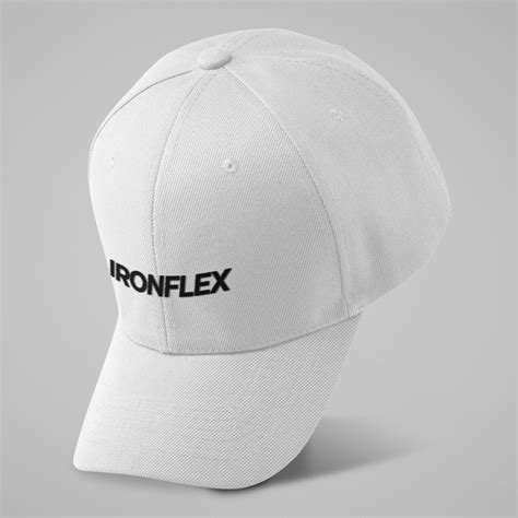 Classic Baseball Cap White Ironflex