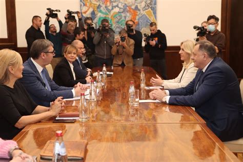 Милорад Додик On Twitter Хвала предсједнику Avucic на срдачном пријему Драго ми је што је