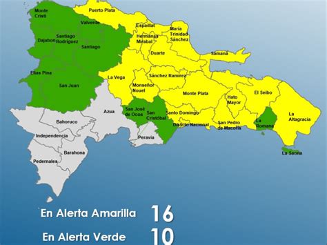 Coe Coloca 26 Provincias En Alerta Por Lluvias