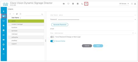 Release 6 2 Cisco Vision Dynamic Signage Director Operations Guide Getting Started With Cisco