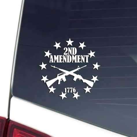 2nd Amendment Car Stickers