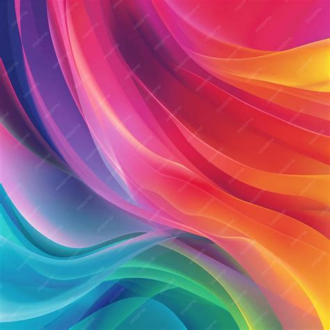 Premium Photo Colorful Abstract Gradient Layers