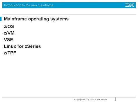 Introduction To The New Mainframe Zos Basics Chapter