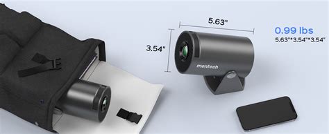 Mini Projector With Wifi And Bluetooth 180 Rotatable Portable 150 Smart With