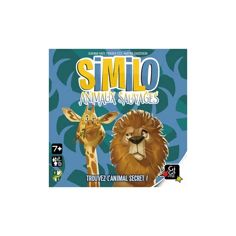 Acheter Similo Animaux Sauvages Jeux De Société Gigamic