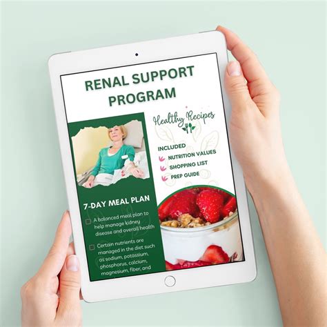 Renal Diet Plan Weekly Meal Plan Printable Dash Eating Plan For Healthy