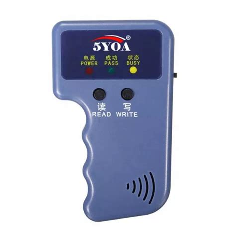 Duplicateur de contrôle d accès Rfid portatif 125khz lecteur de clé