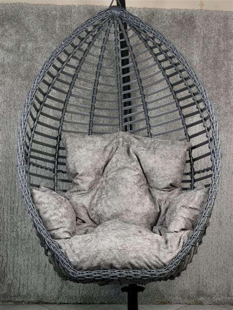 ბუდე საქანელა ბალიშებით განვადებით Ganvadebit