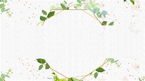 Green 888 Powerpoint Background Leaves High Quality Images
