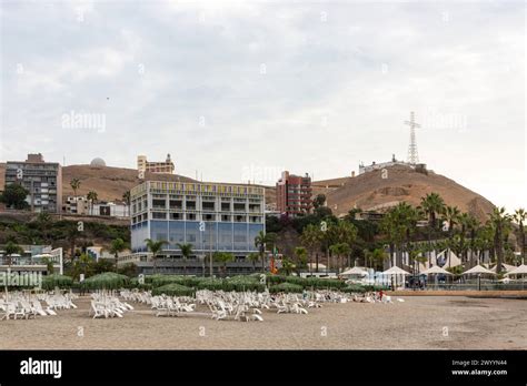 Beach Number 1 At The Club Regatas Lima In Chorrillos Lima Peru