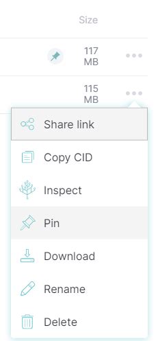 Pin Button Not Working Reliably Issue 1684 Ipfs Ipfs Webui GitHub