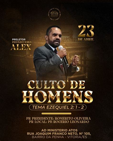 CULTO DE HOMENS EZEQUIEL