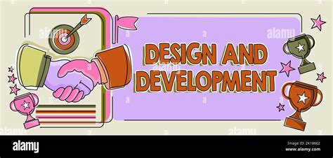 Handwriting Text Design And Development Internet Concept Defining The Specification Of Products