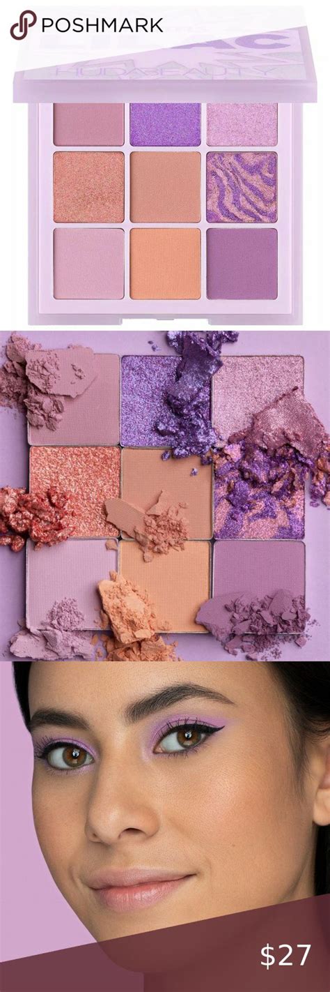 Huda Beauty Matte Shimmer And Metallic Pastel Lilac Obsessions