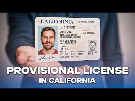 California Provisional License Explained Rules Restrictions And How To