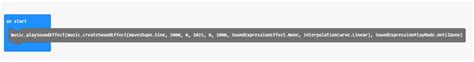 Docs For Play Sound Block · Issue 4744 · Microsoftpxt Microbit · Github