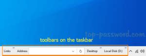 Reset Taskbar To Default Windows Password Recovery