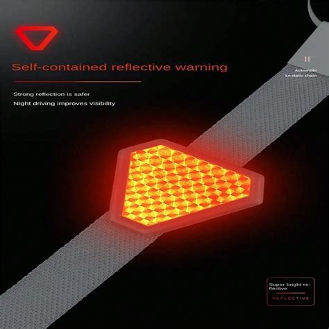 1pc Car Anti Static Grounding Strip Static Eliminator Safe Driving