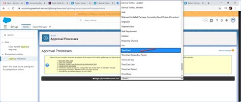 create a salesforce approval process accounting seed knowledge base