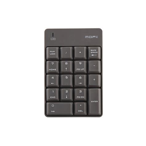 Mofii Numberic Wireless Keyboard Cracker Gray