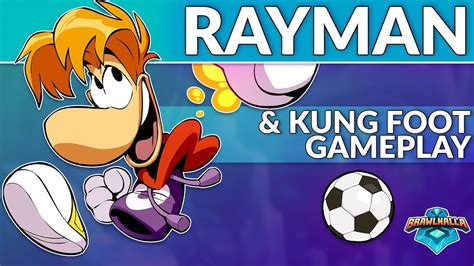 Rayman Kung Foot Brawlhalla Gameplay Brawlhalla Dev Stream Montage