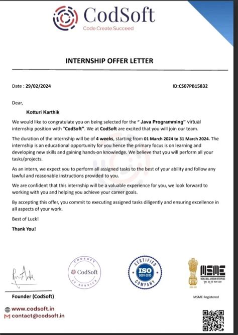 codsoft intership karthik kotturi