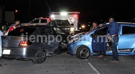 Choque En La Vialidad Chp Deja A Persona Lesionada