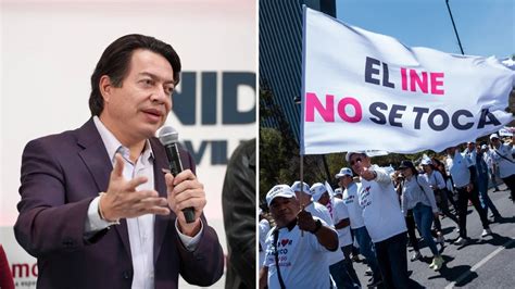 Morena Desestimó La Marcha Del Ine Y Acusó A La Oposición De Proteger A